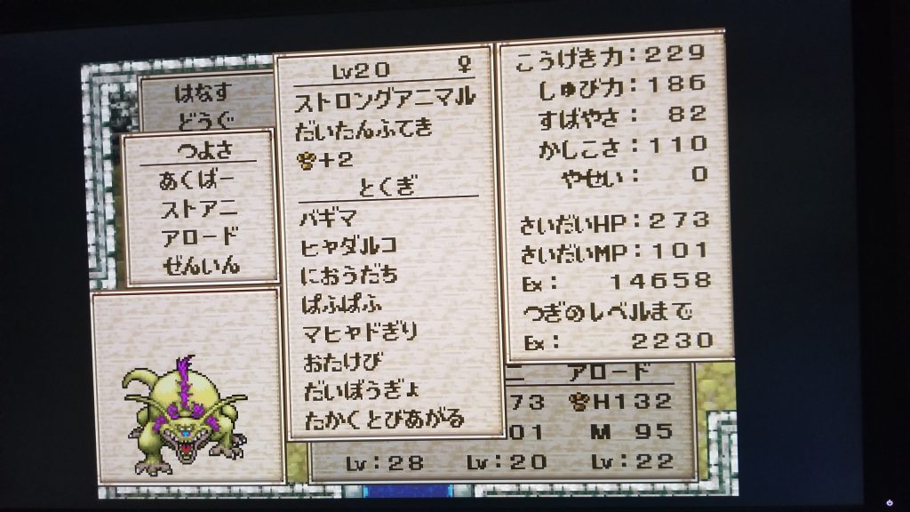 【PS1】ドラゴンクエストモンスターズ1・2で遊ぼう [テリー編20]「懐かしのあくまのきし」【DQM1】 | はいみっくすわーるど